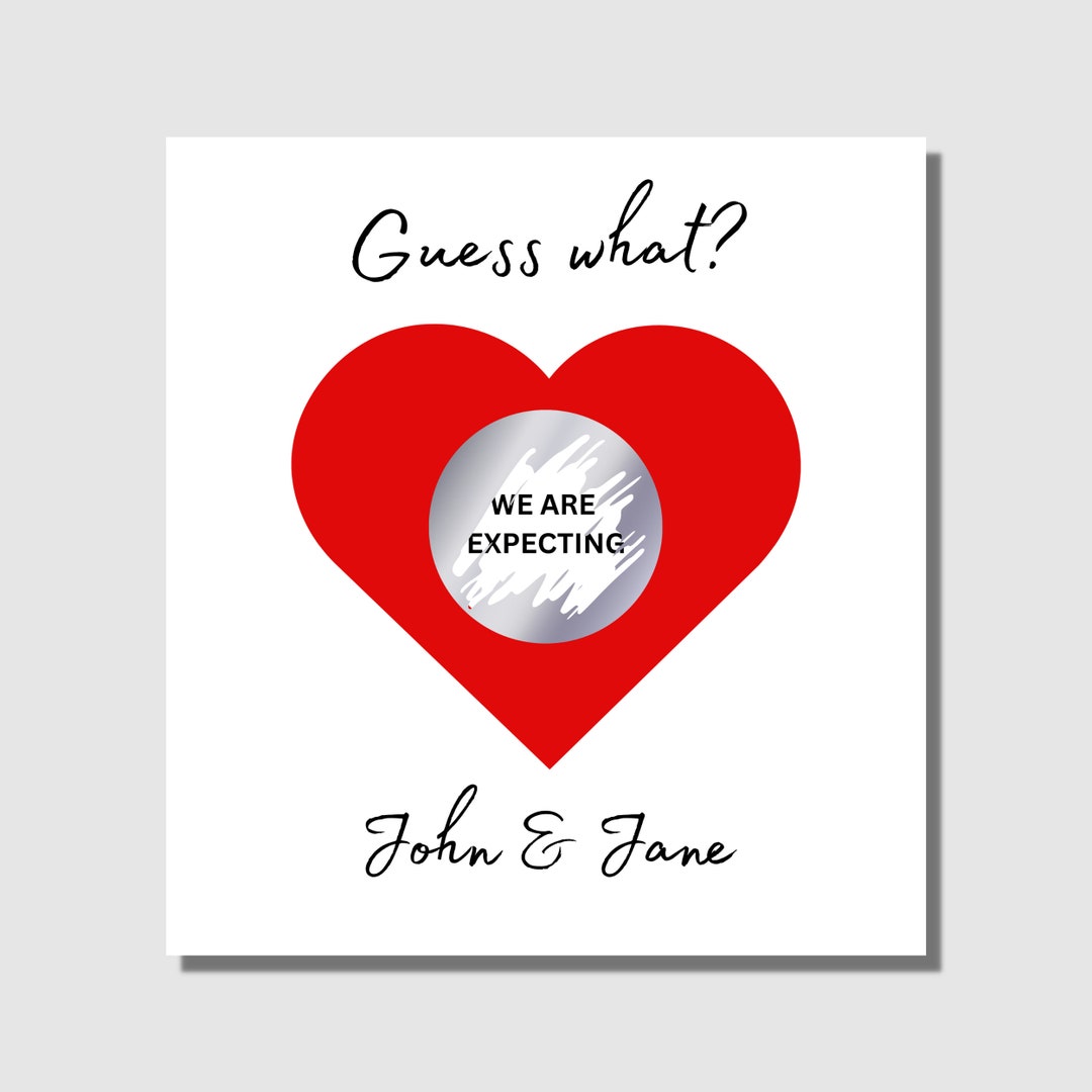 Personalized Pack of 12 Cards Scratch off Surprise Reveals for Baby ...