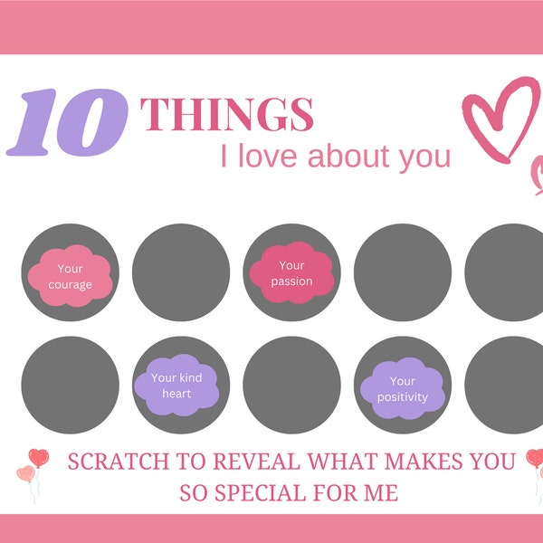 10 Things I Love - Etsy