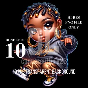 10 Ultimate Hip Hop Culture Dynamic Chibi African American Woman ...