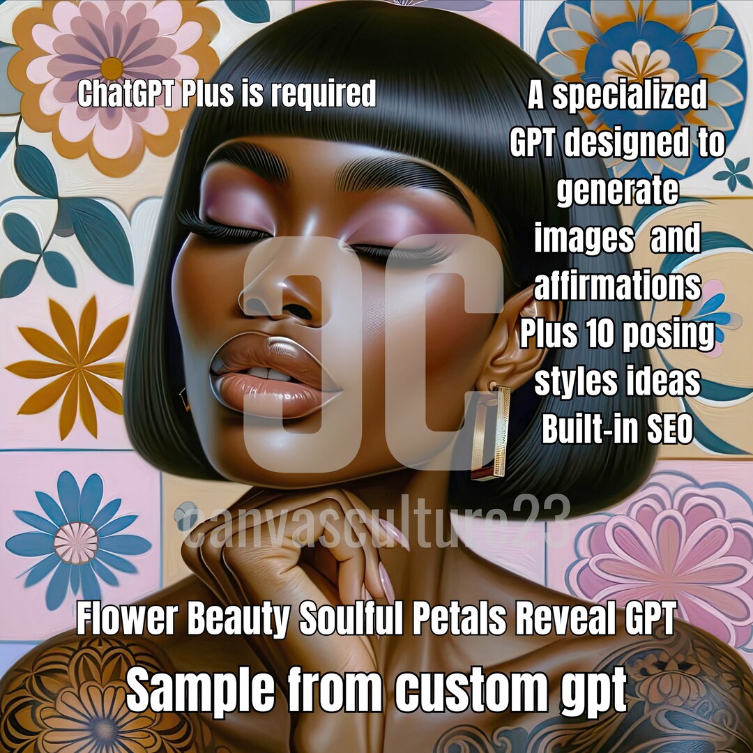 Flower Beauty Soulful Petals Reveal GPT: Tool for Stunning Visuals ...