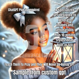 Empower Your Journey Custom GPT Creates Inspiring Prayer Images ...