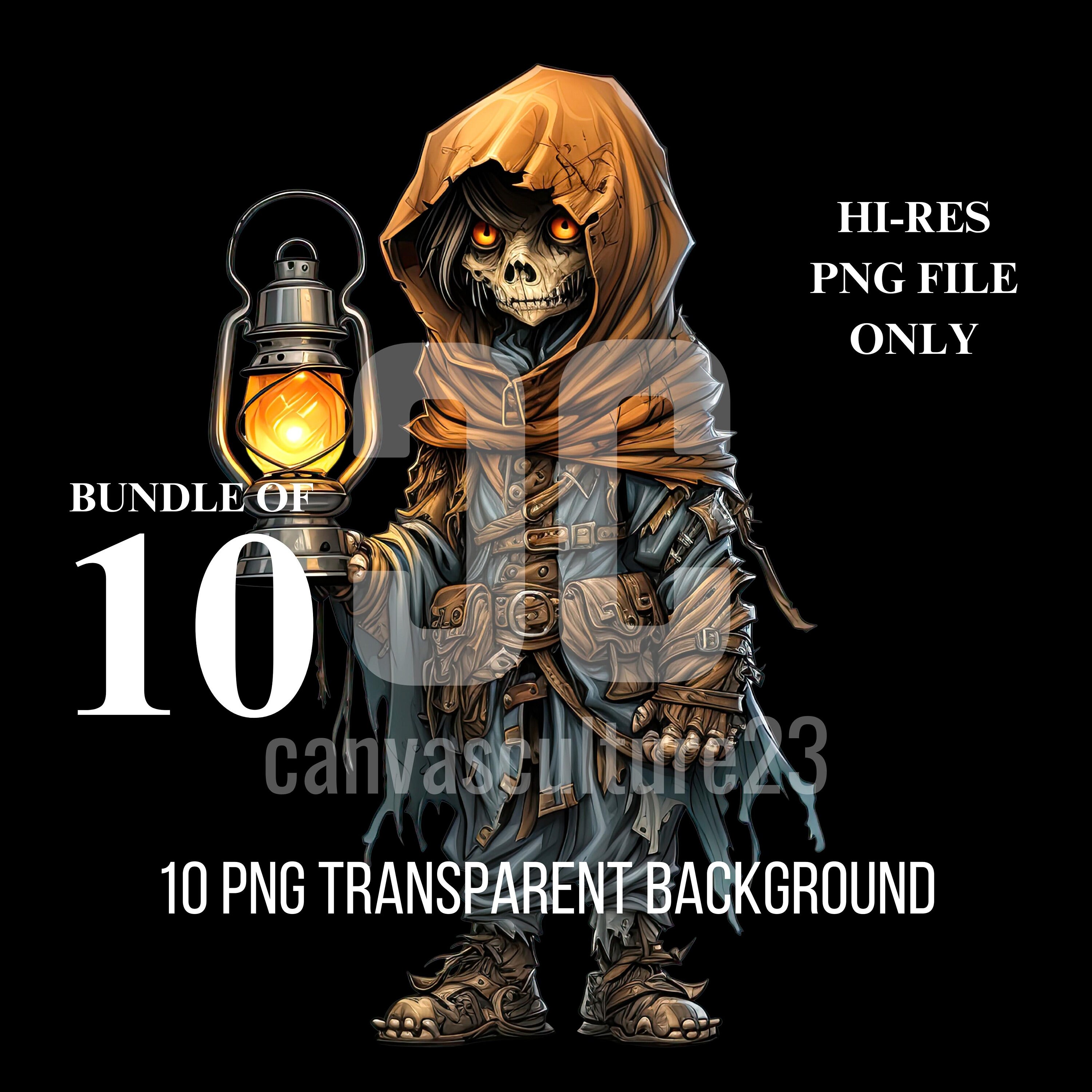 10 for 10 Spooky Scary Skeleton Zombie Lantern Bundle 10 - Etsy