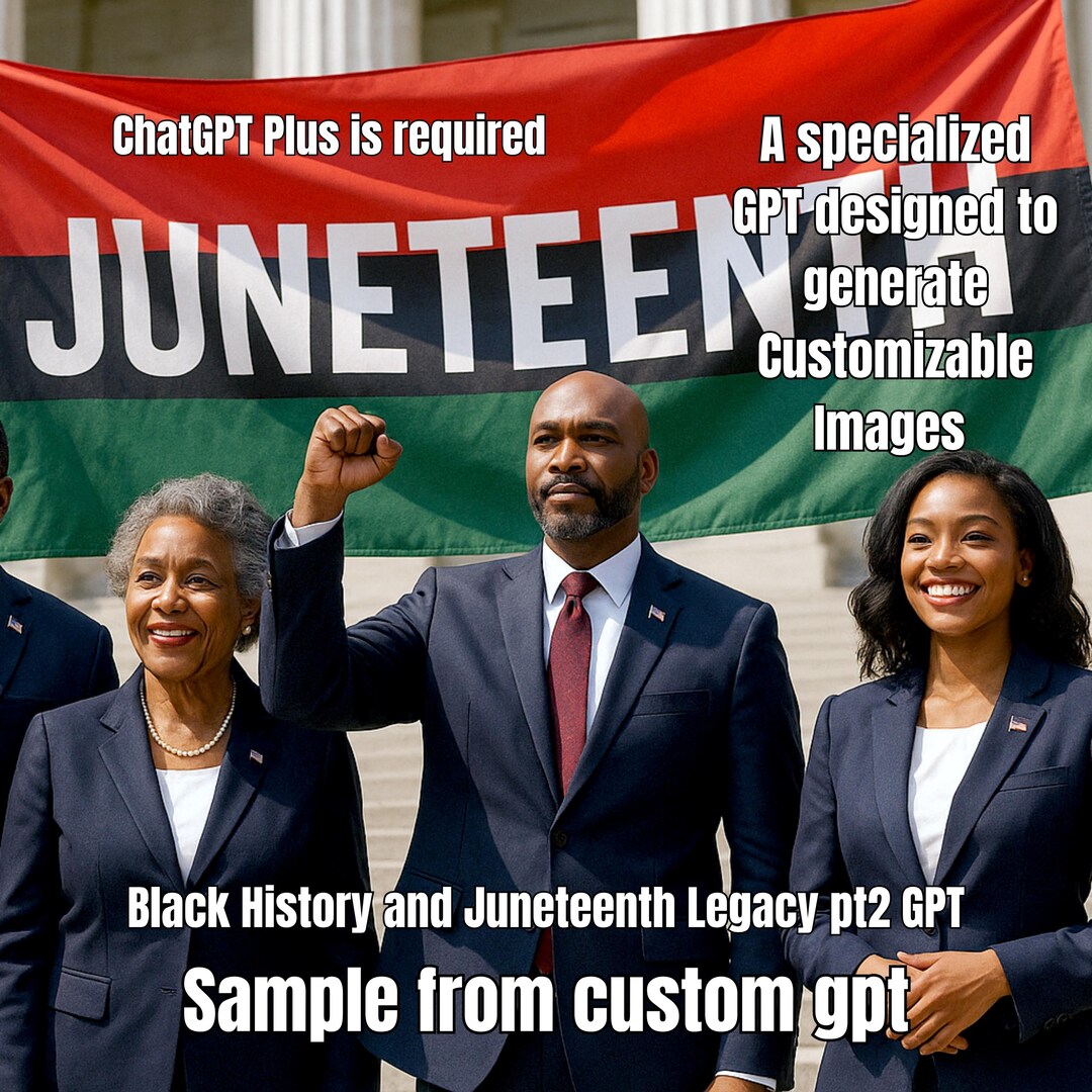 Juneteenth Visuals GPT: Black History, Legacy & Affirmations ...