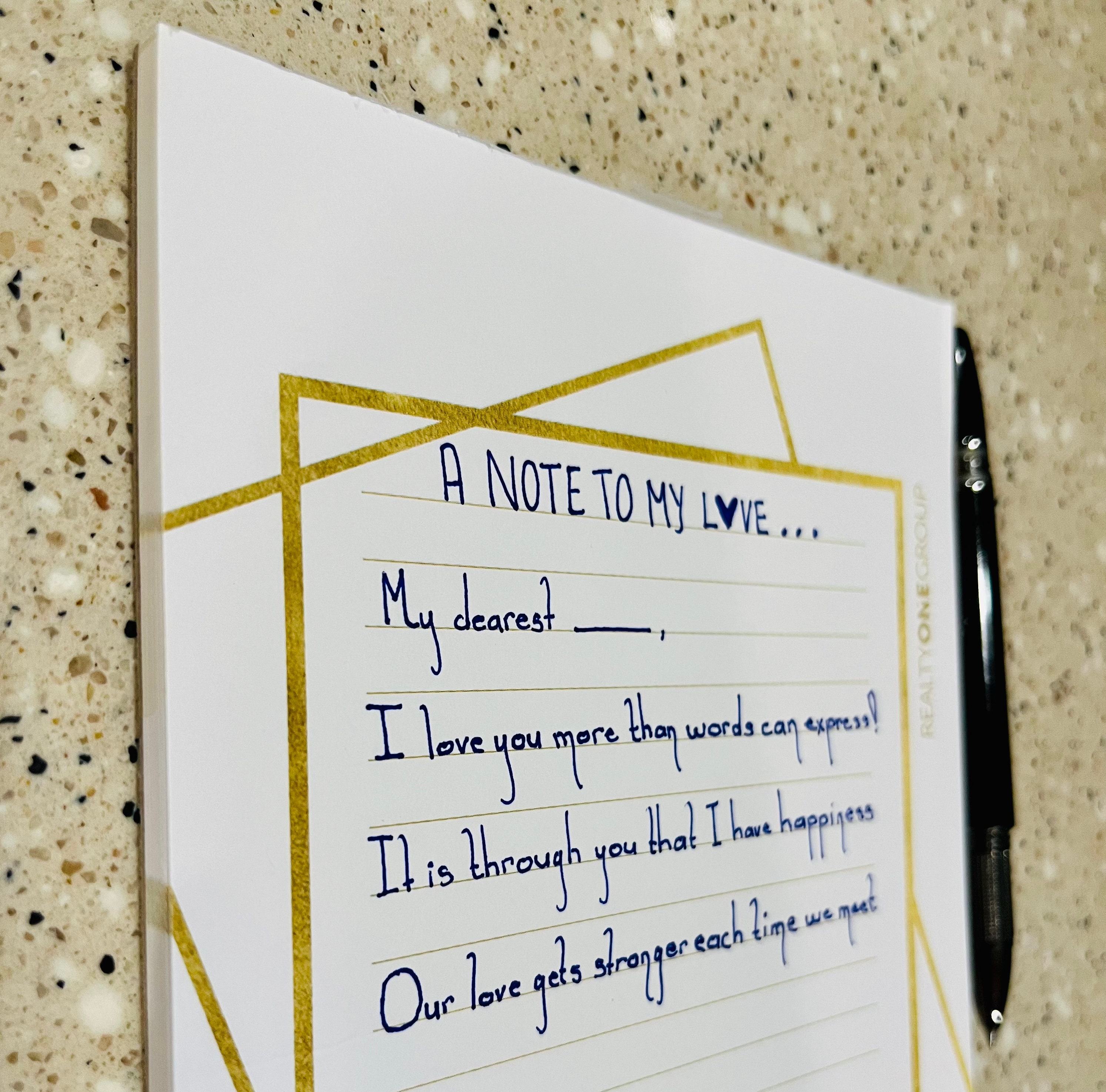 Handwritten Personalized Love Note Simple, Elegant bizzyfont - Etsy