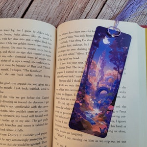 Moonlight Magic Castle Bookmarks- Handmade and Unique, Fantasy ...
