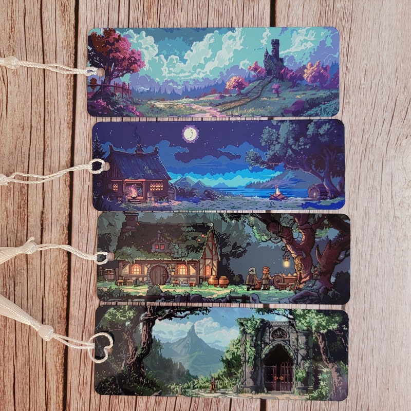 Bookmark Metal Fantasy - Etsy
