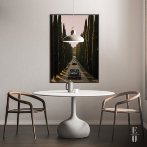 Vintage Poster • Old Money Aesthetic • Old Cars • Instant Download ...