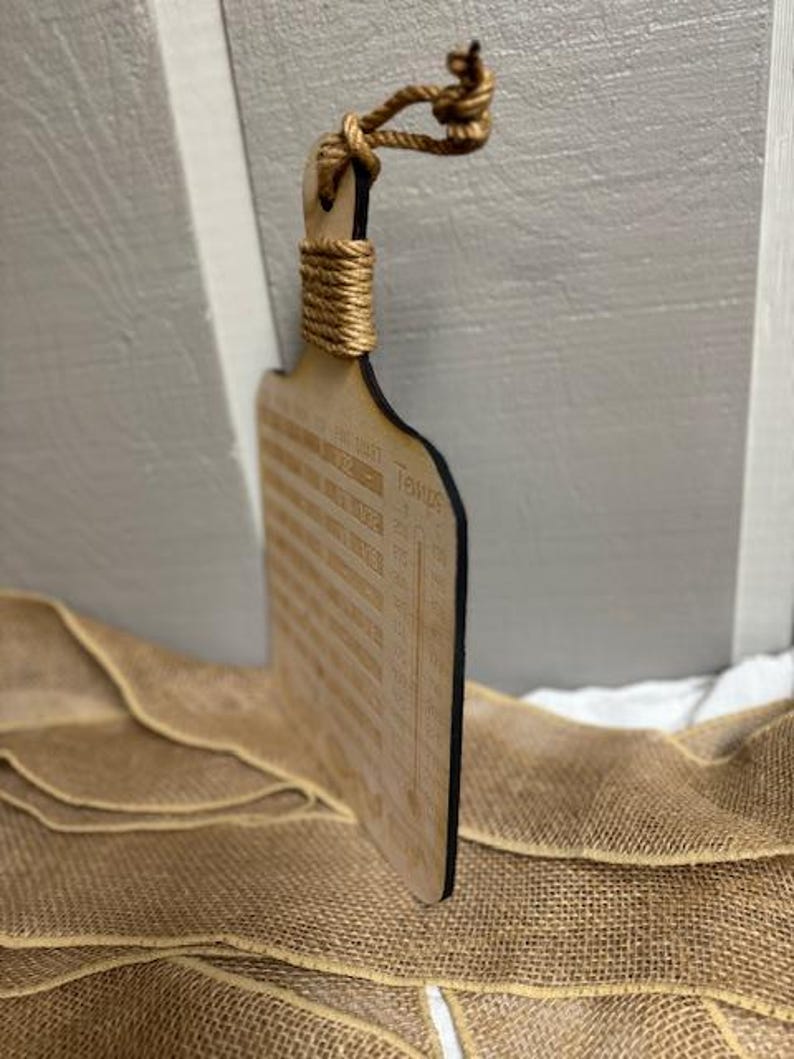 Rustic Wooden Kitchen Conversion Board - Cutting Board Shaped ...