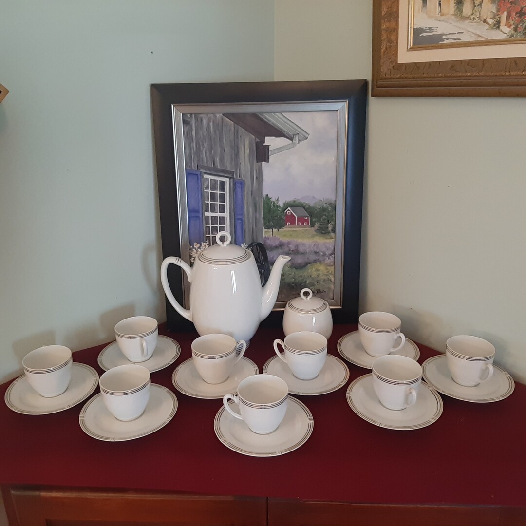 Limoges Coffee Set 8 People - Etsy