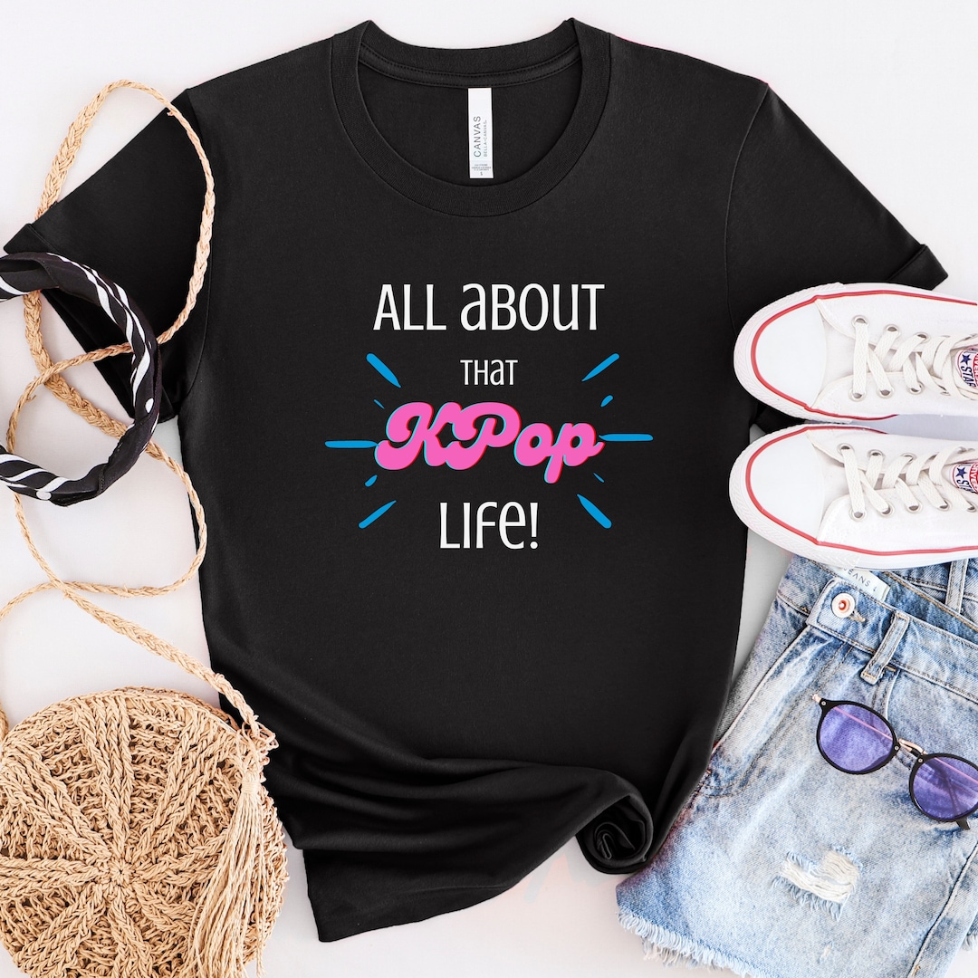 Kpop T Shirt Teen Girl K-pop Gift for Teen Girl T-shirt K Pop Gift for ...