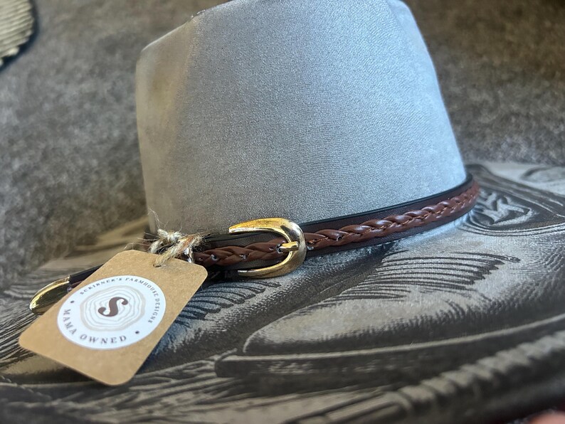 Custom Western/cowboy Fedora Hat. Laser Engraved. Short Brim. Arrowhead ...