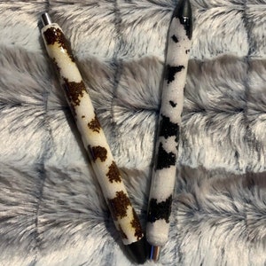 Cow Print Pens - Etsy
