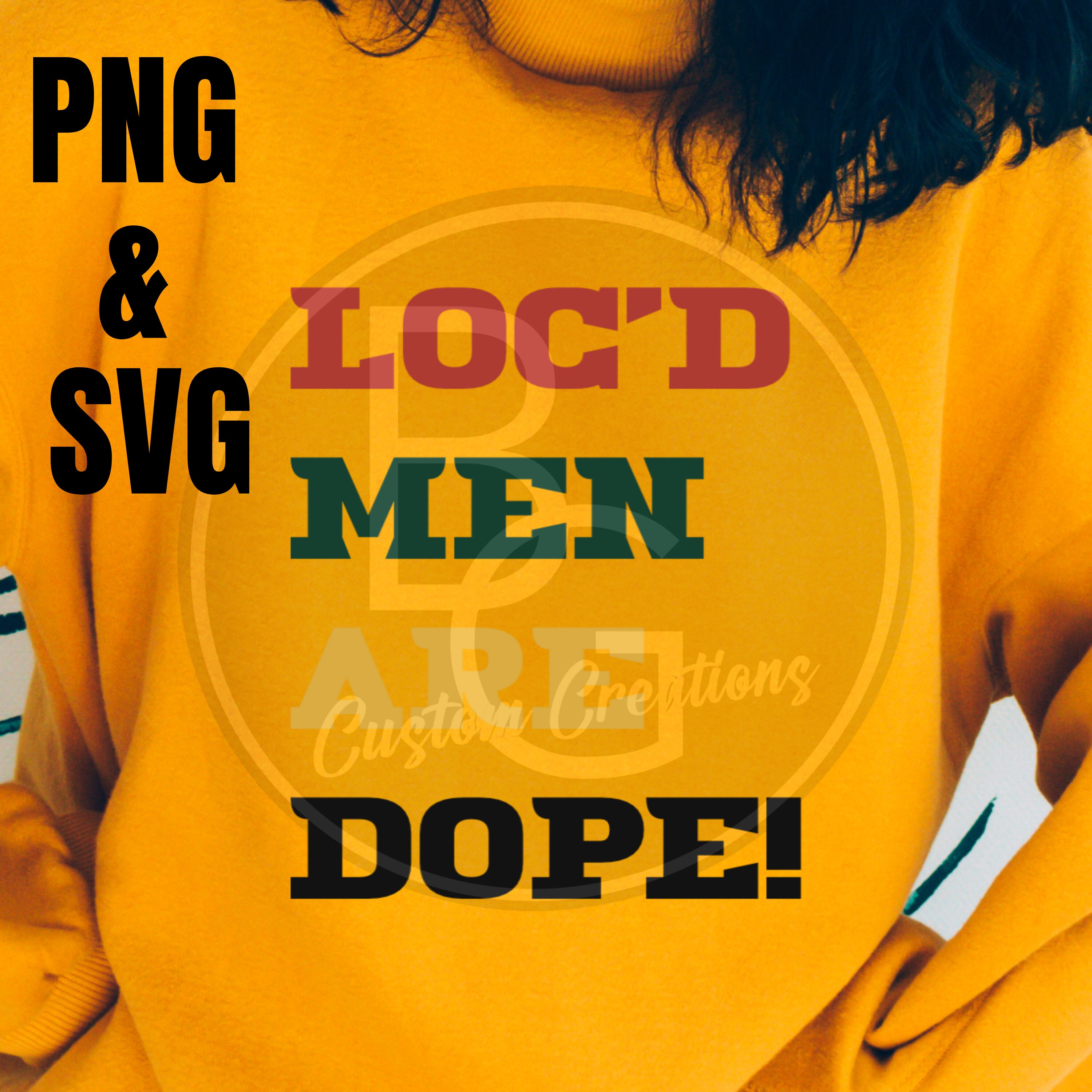 Melanin Black Men With Locs Loc'd Men Are Dope - Etsy