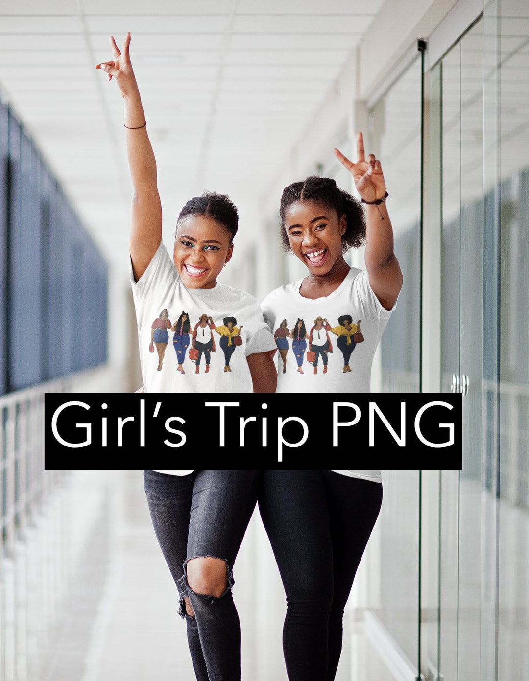 Girl’s Trip PNG, Divas Trip, Ladies Trip, Divas Melanin Girlfriends ...