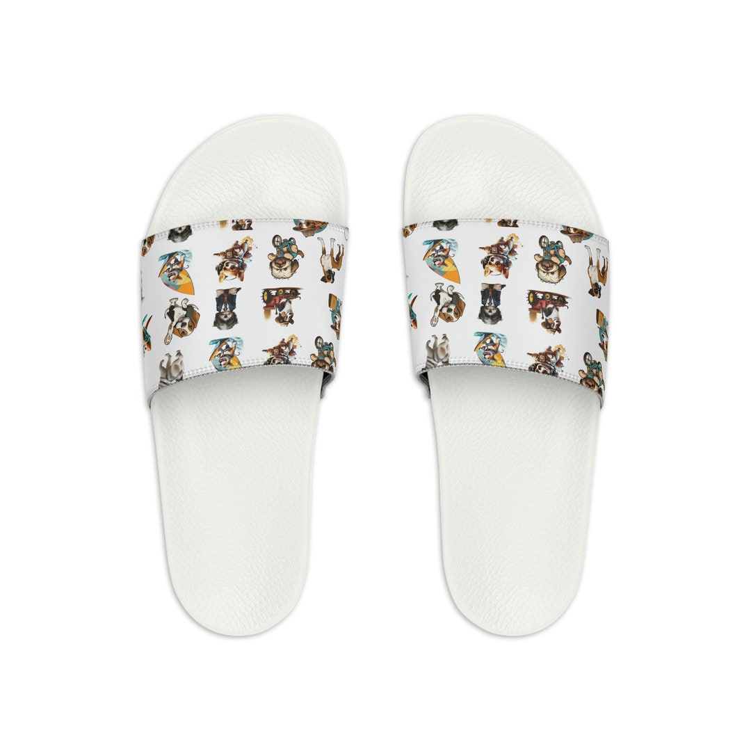 Barlow and Friends - Youth Slide Sandals - Etsy