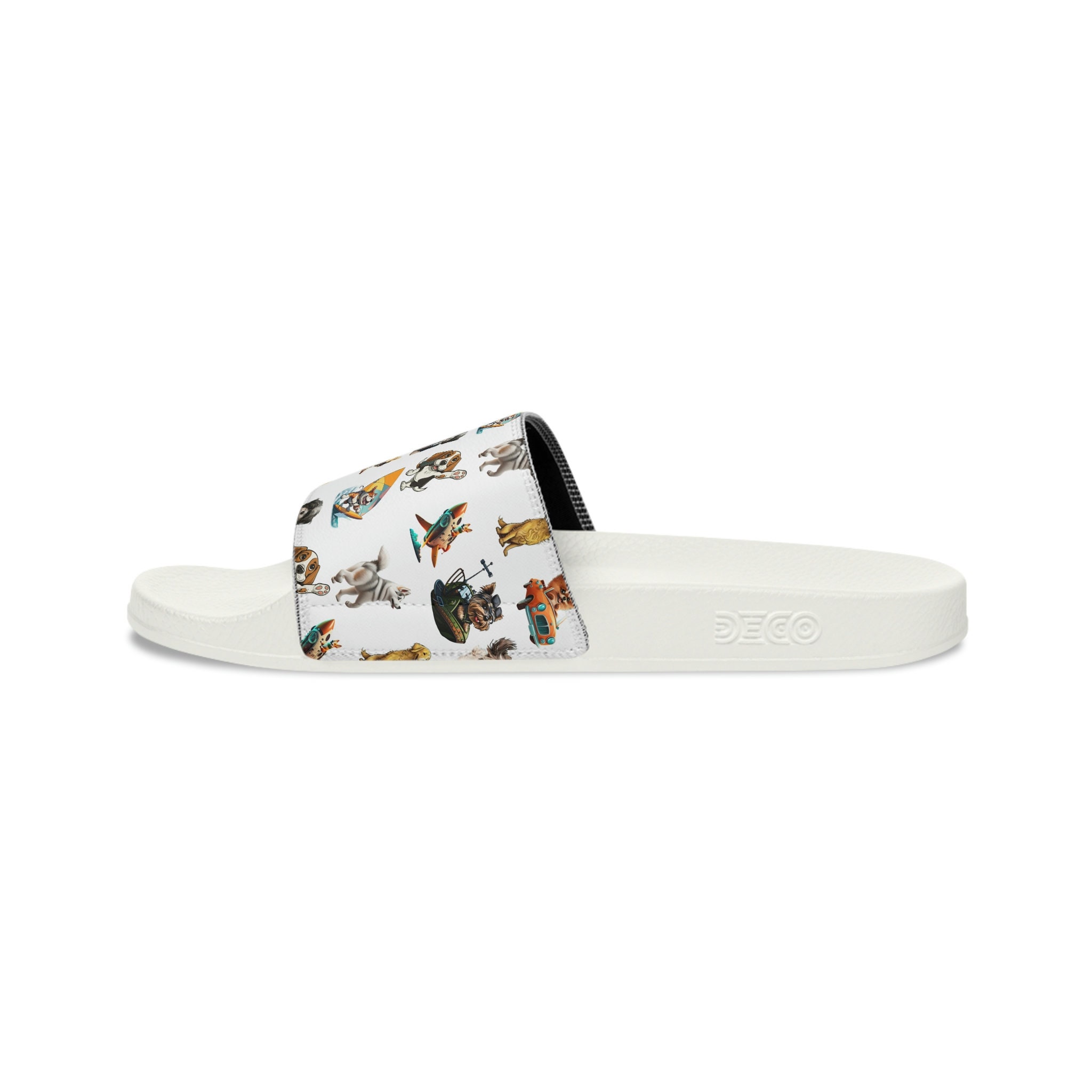 Barlow and Friends Youth Slide Sandals - Etsy