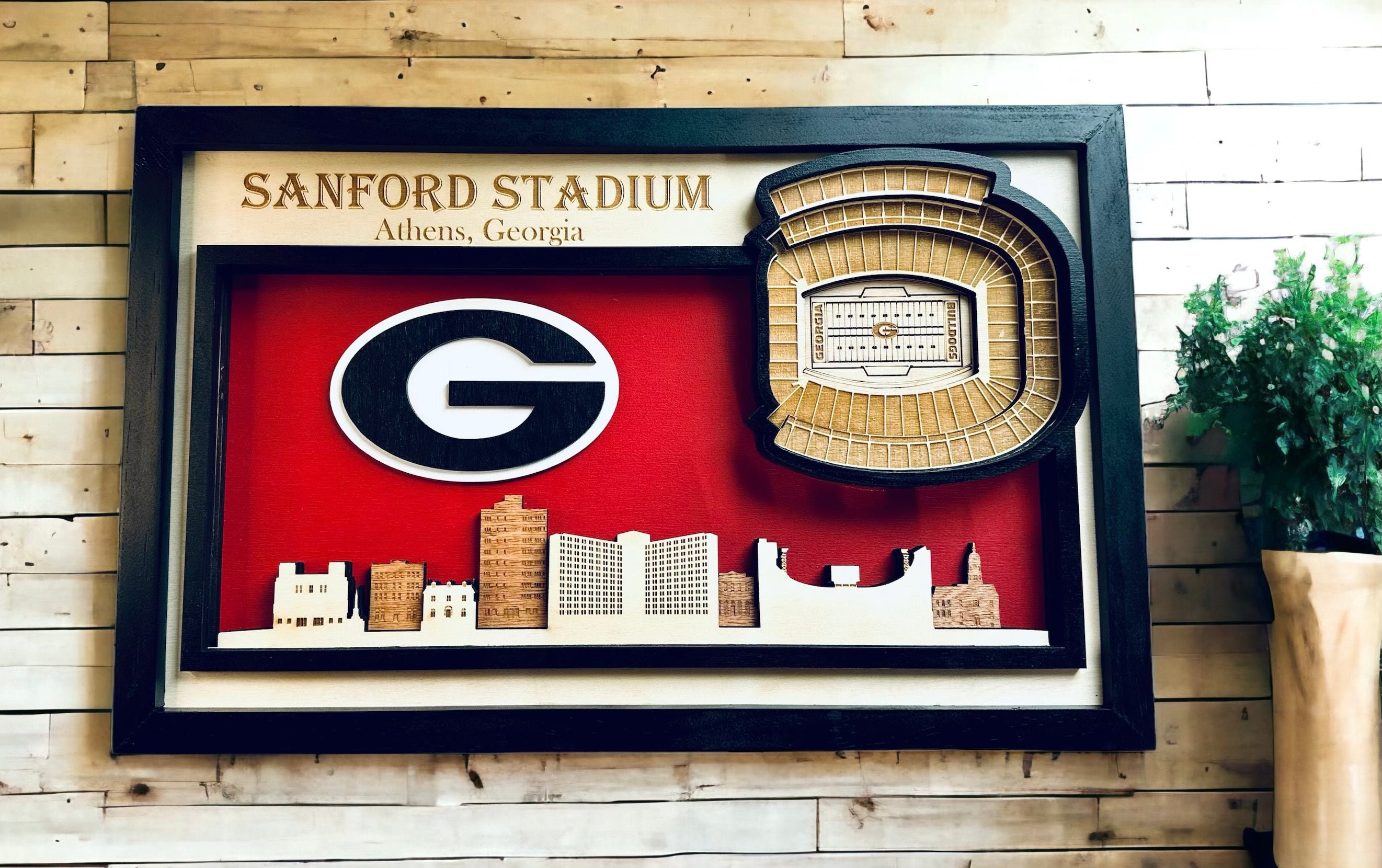 College Sports Stadium Sign - Etsy