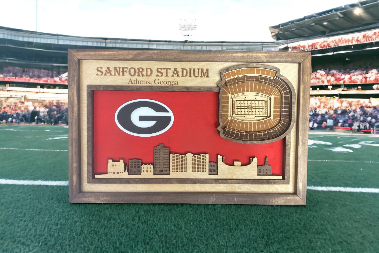 College Sports Stadium Sign - Etsy