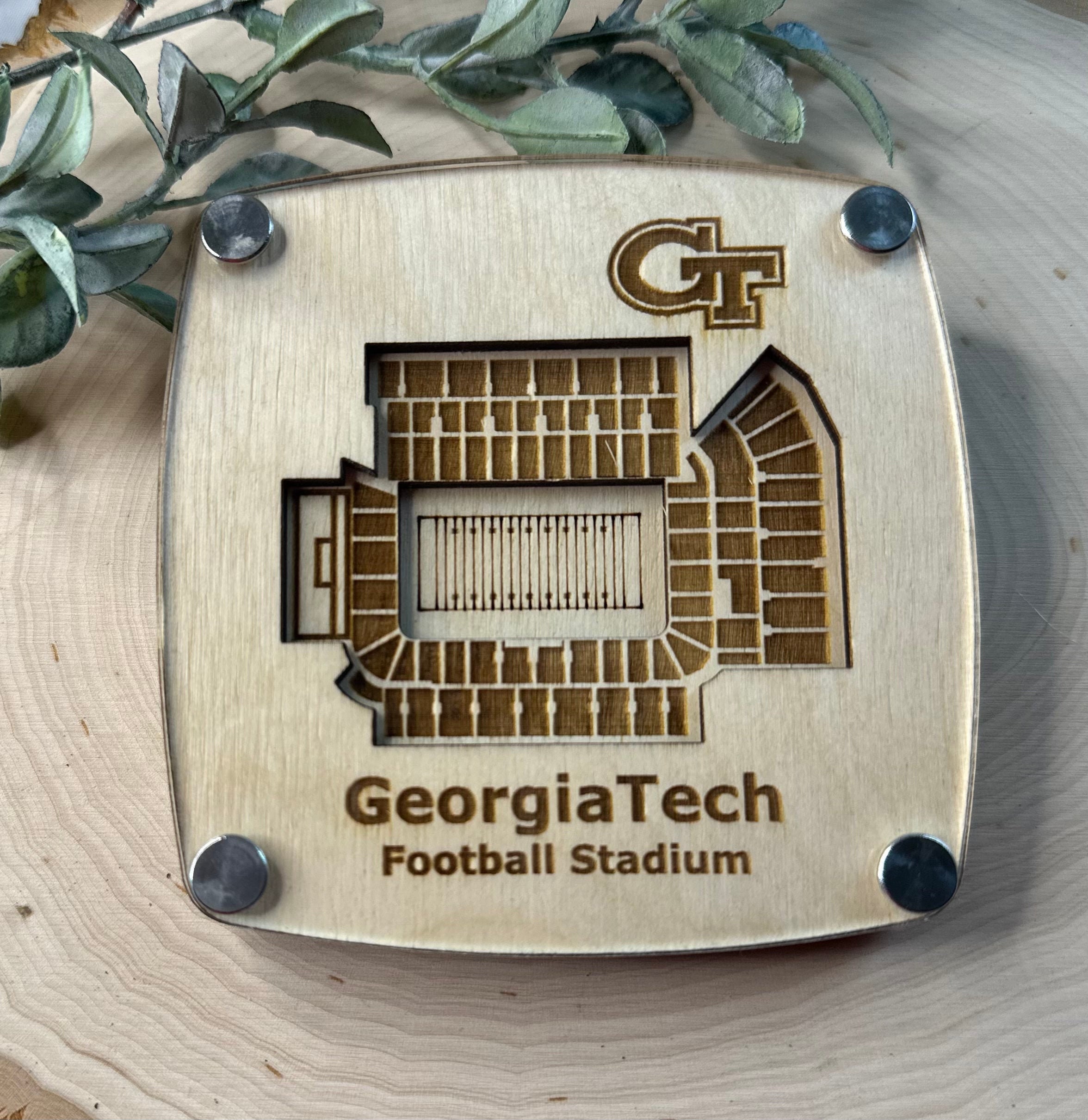 College Stadium Coasters - Etsy