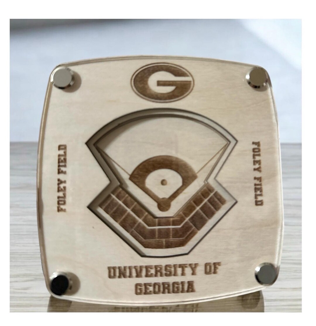 College Baseball Stadium Coasters - Etsy