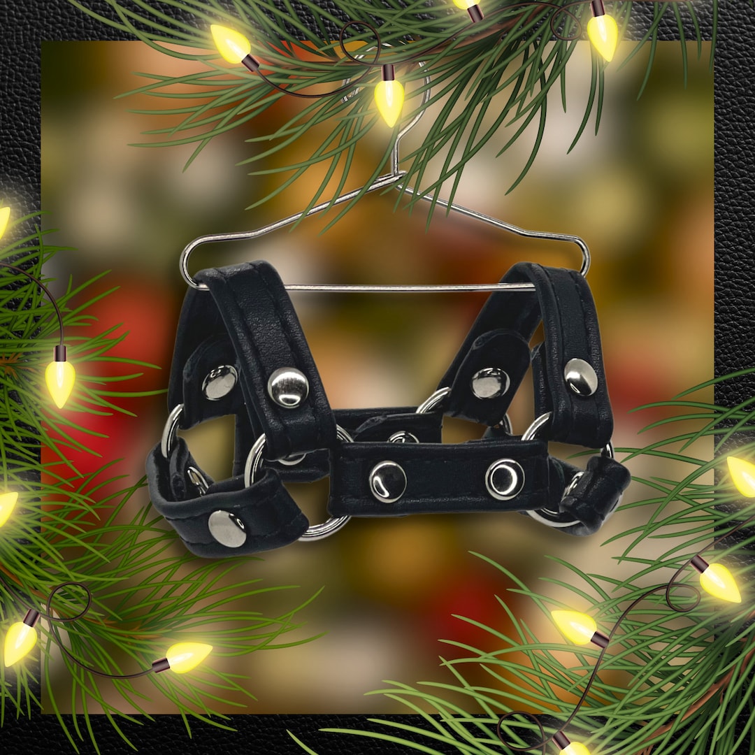 Mini Harness Ornament black - Etsy