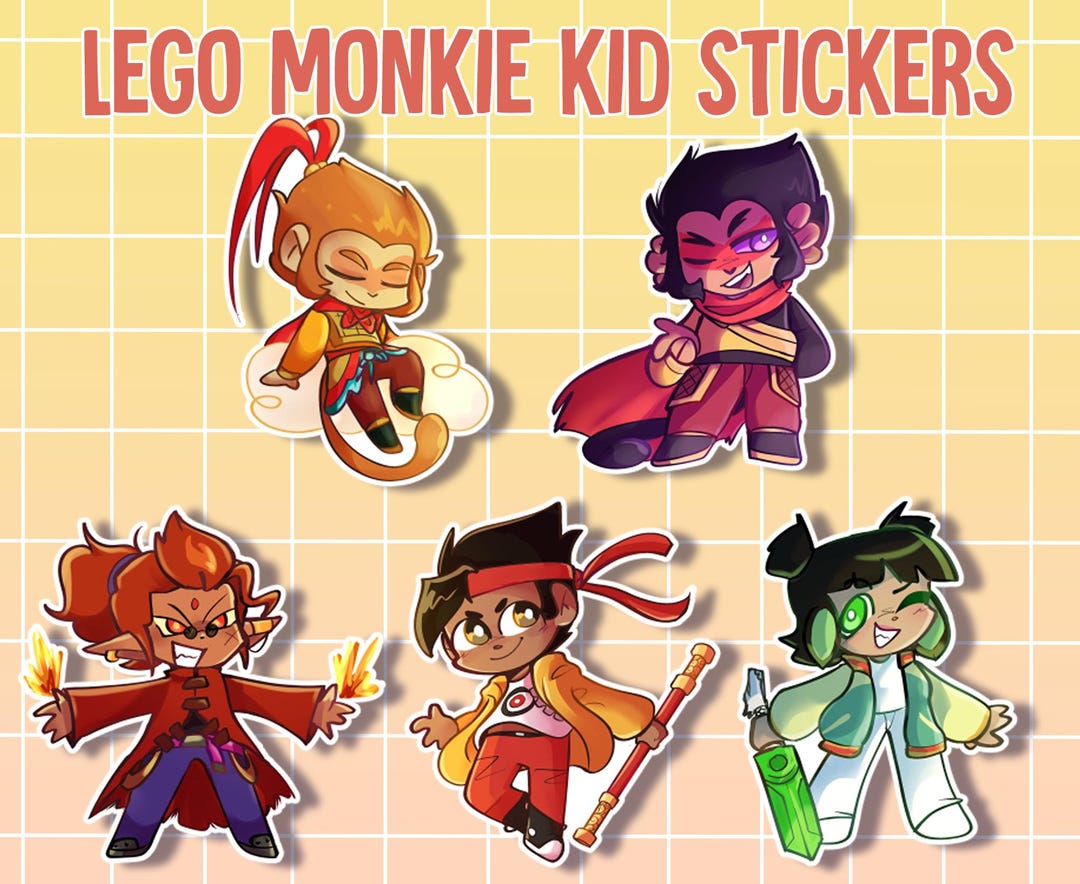 LMK Monkie Stickers - Etsy
