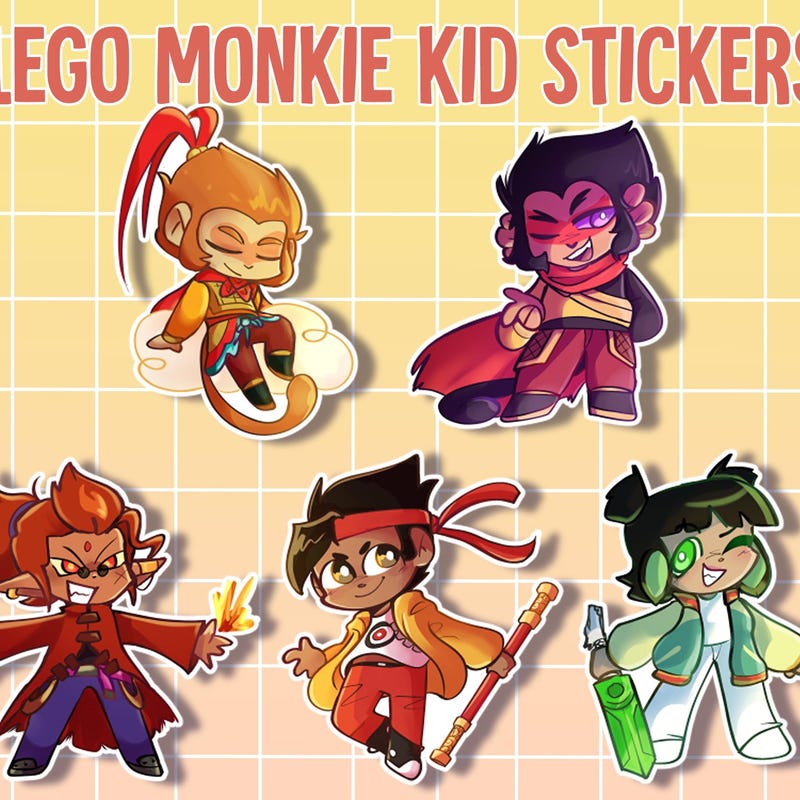 Monkie Kid Keychain - Etsy