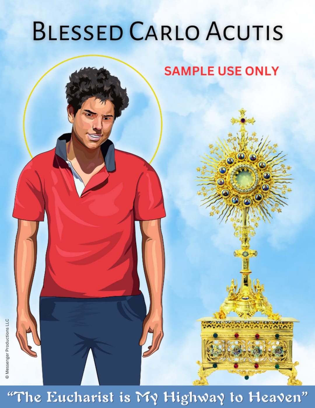 Saint Carlo Acutis Holy Cards With Prayer - 100 Pack - Etsy