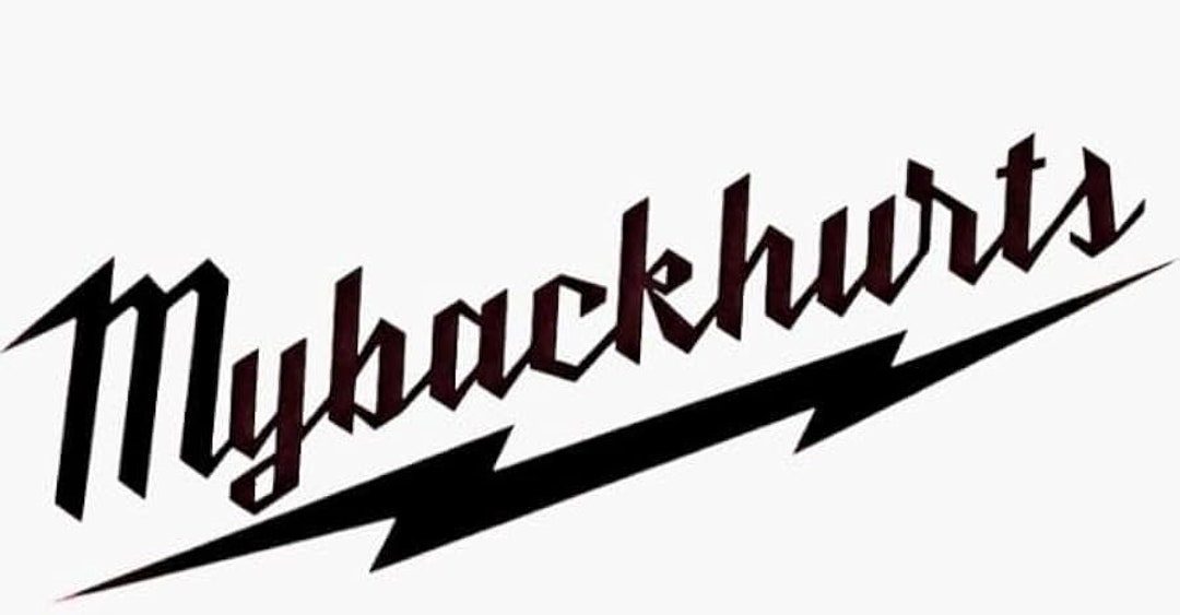 My Back Hurts milwaukee Font - Etsy