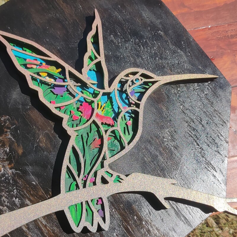 Layered Wood Art - Etsy