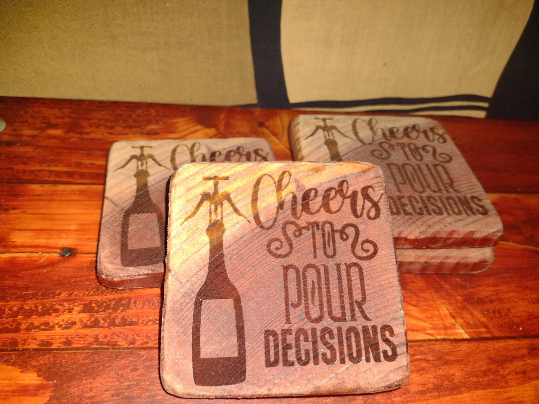Coasters Funny! 4pc Set - Etsy