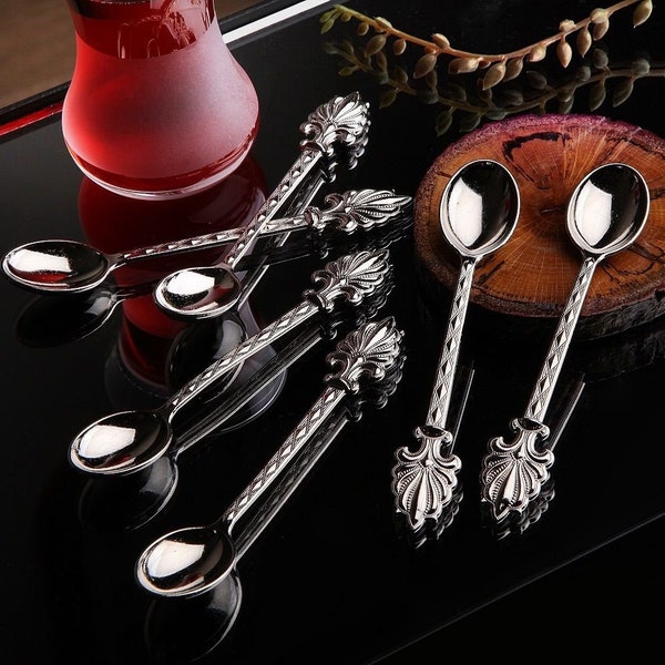 Silver Tea Spoon - Etsy