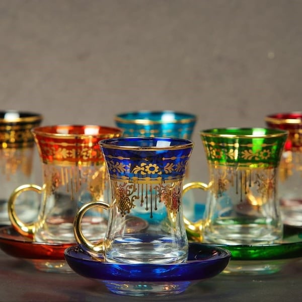 Turkish Tea Set - Etsy