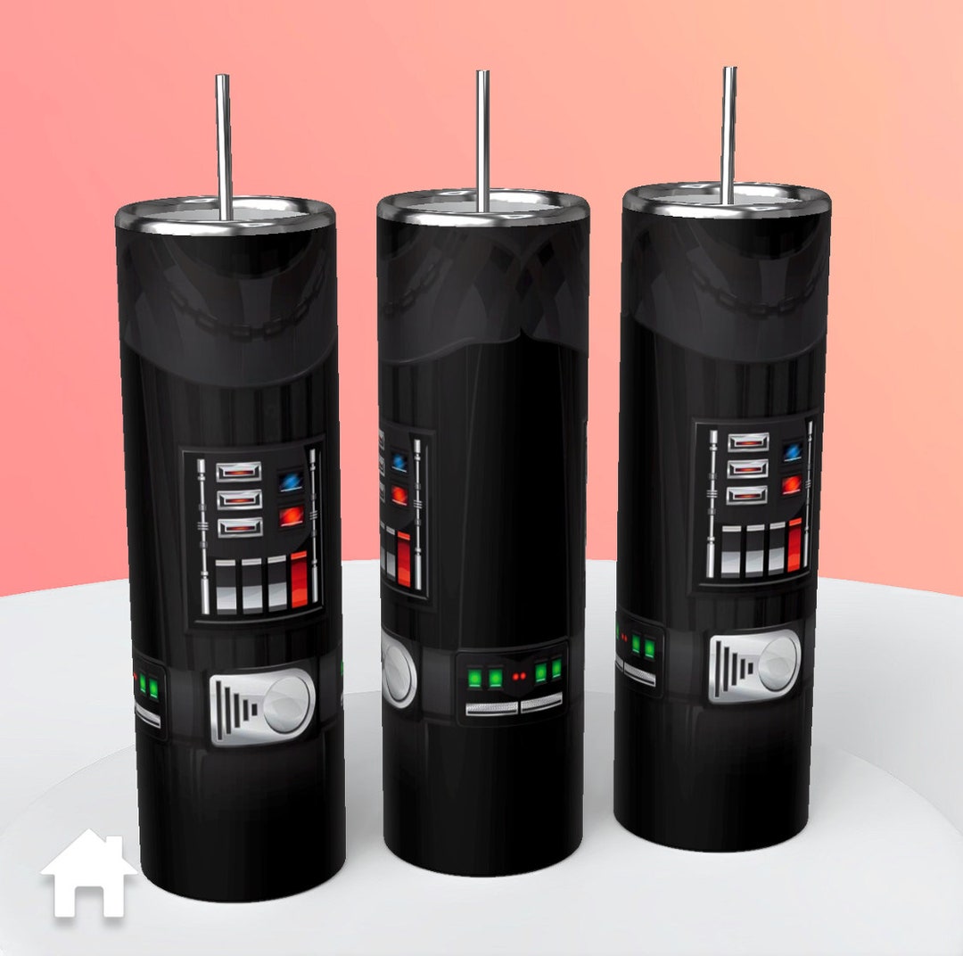 Star Wars Darth Vader Stainless Steel 20 Oz Tumbler With Clear Slider ...