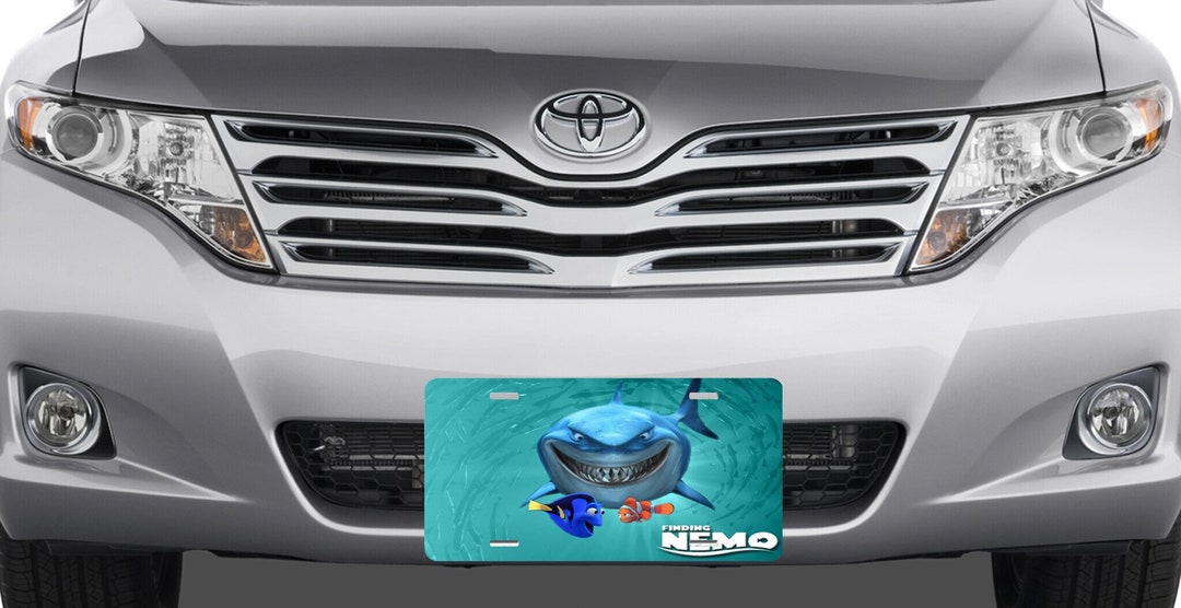 Disney Finding Nemo Bruce Dory Marlon Vanity License Plate - Etsy
