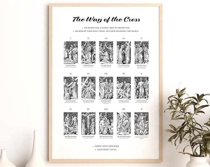 Stations of the Cross Lent Prayer Booklet to Print 8.5”X11” 8 Pages ...