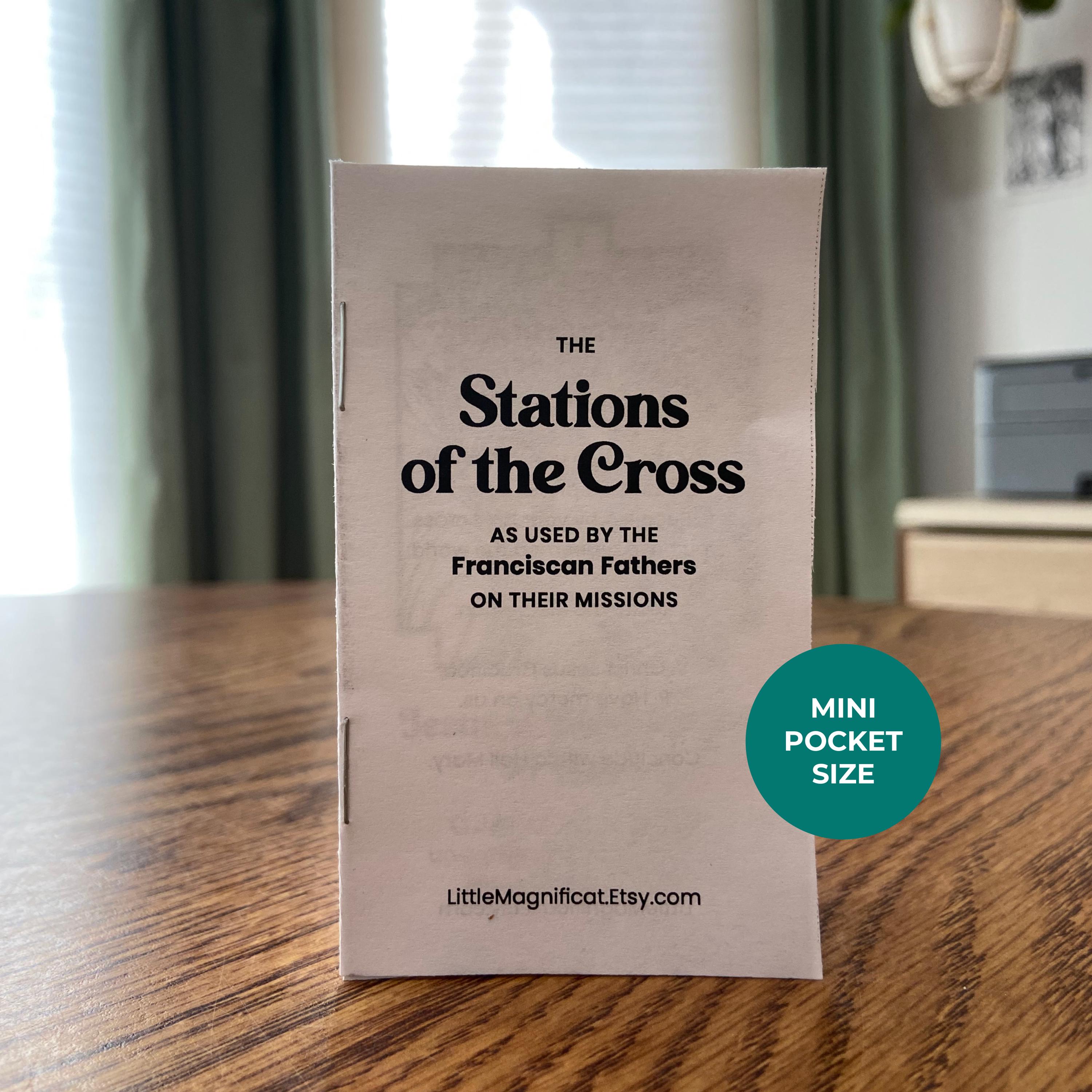 Mini Stations Printable Booklet for Lent Pocket Size Stations of the ...