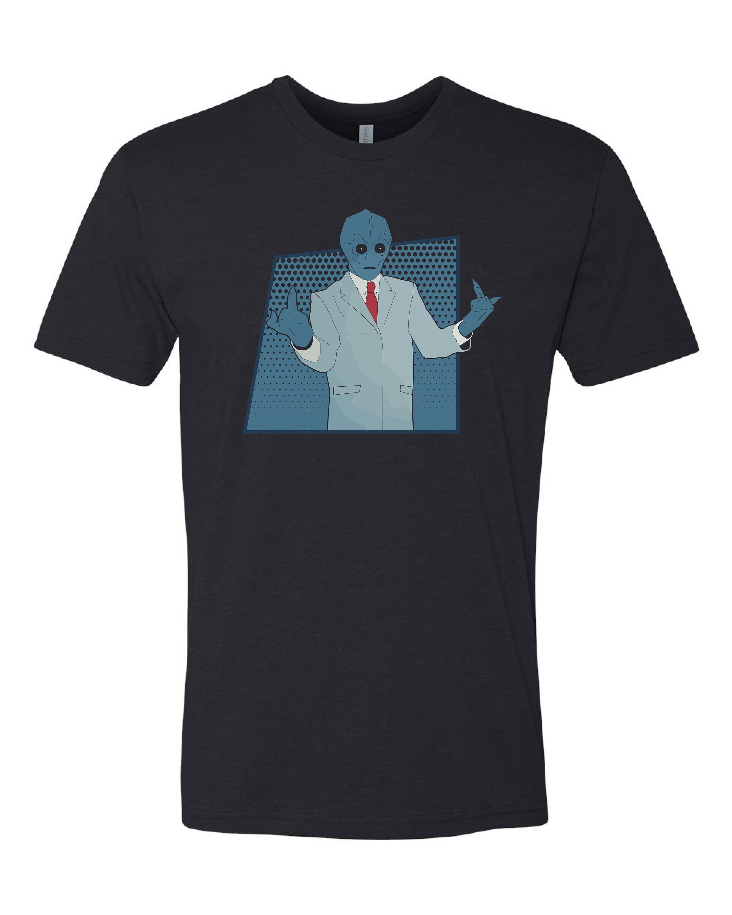 Resident Alien Flipping the Bird T Shirt - Etsy