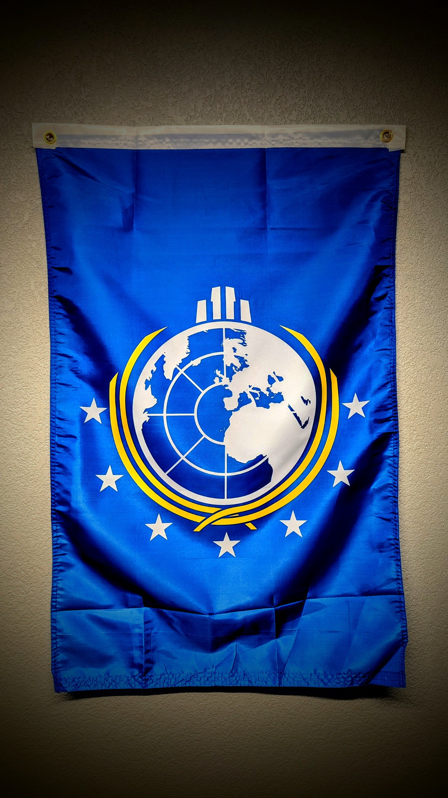 HELLDIVERS Super Earth Flag - Etsy Norway