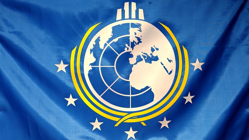 HELLDIVERS Super Earth Flag - Etsy Norway