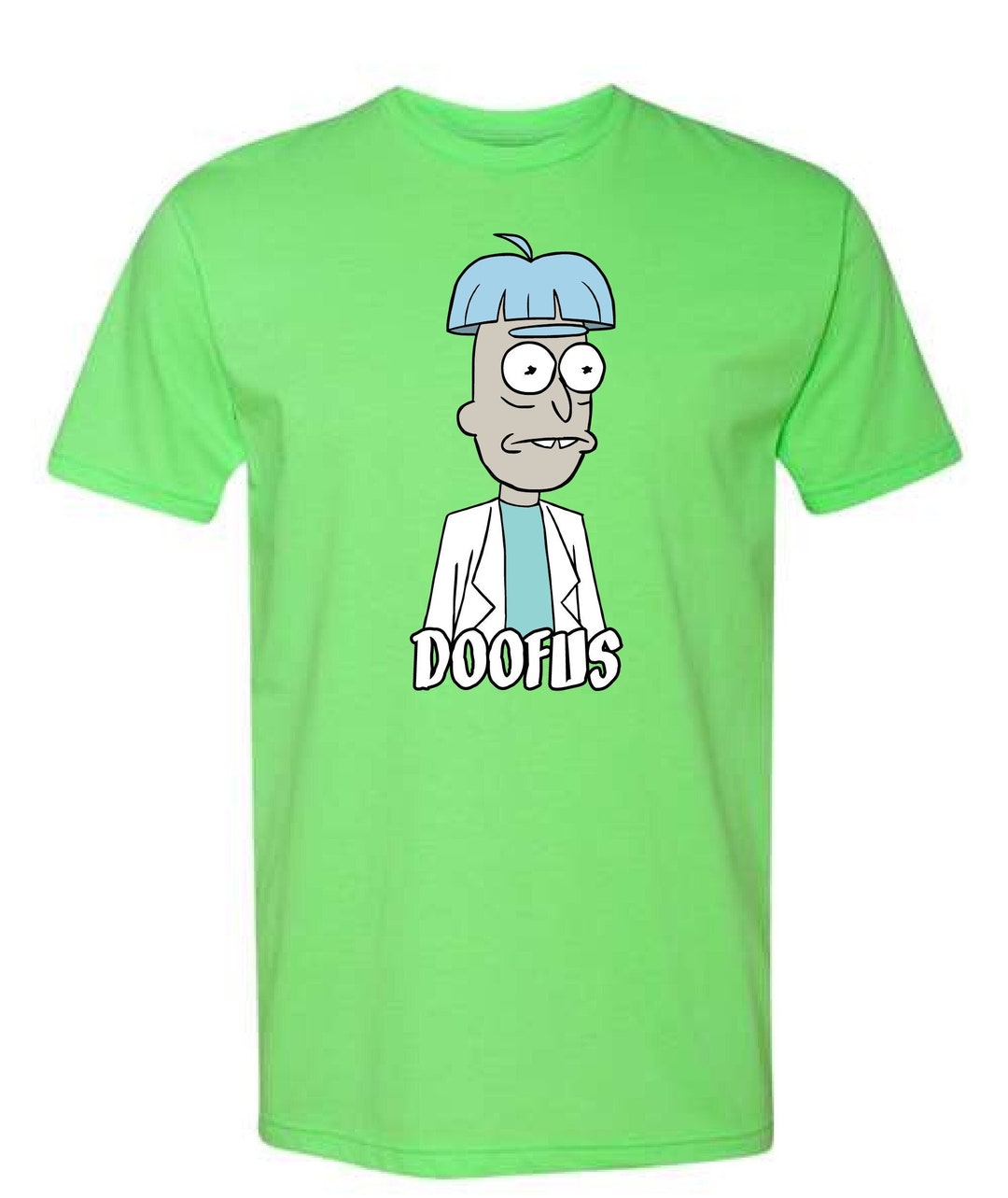 Doofus Rick Rick and Morty T-shirt - Etsy