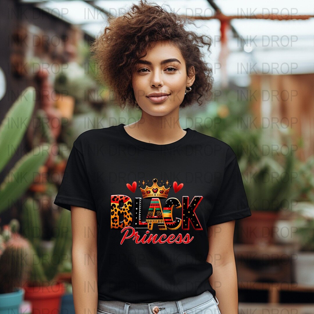 Black Princess PNG, Digital Download, African Princess Image, Melanin ...