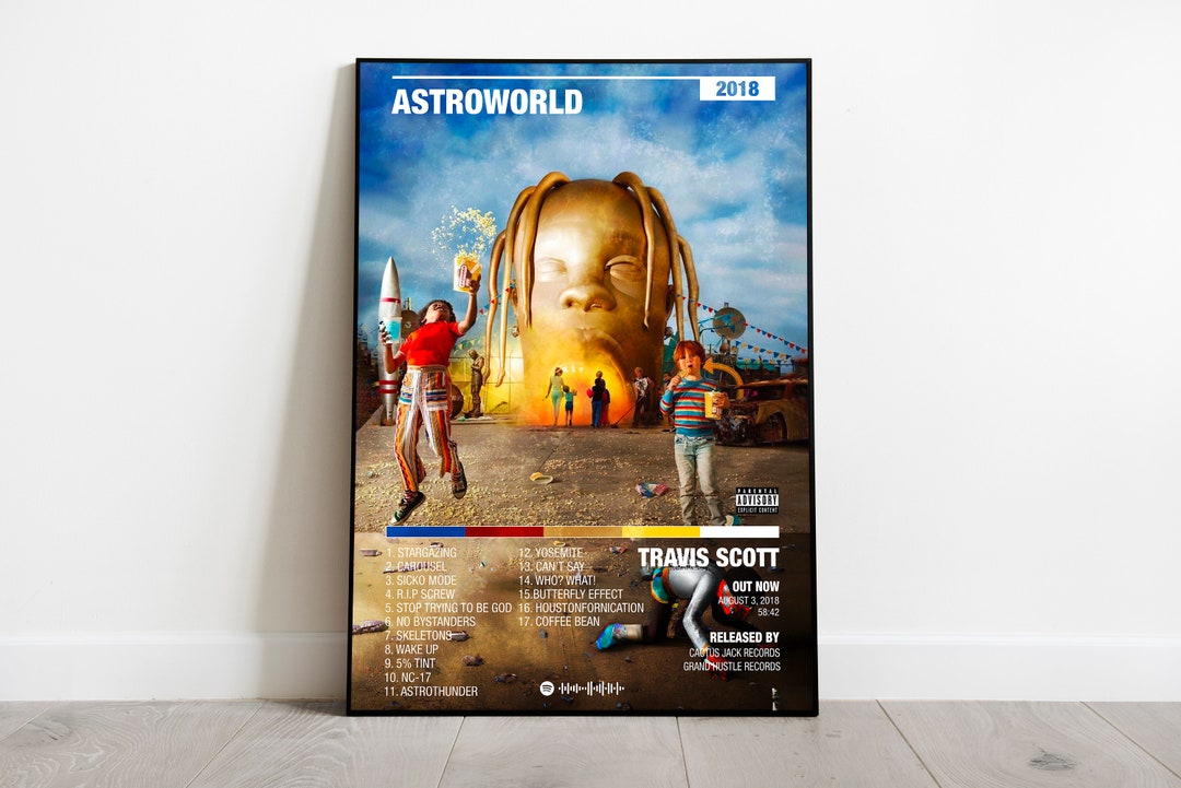 Astroworld Travis Scott Album Poster / Print - Etsy