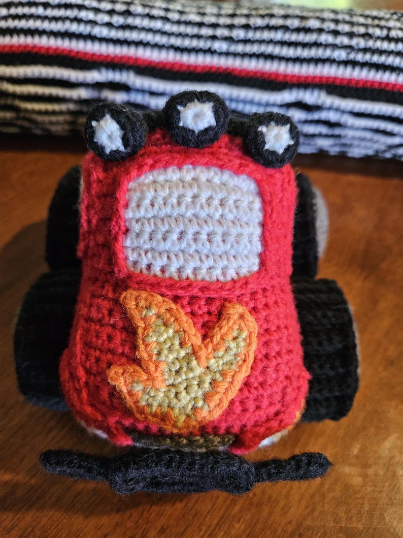 Monster Truck Crochet Pattern - Etsy