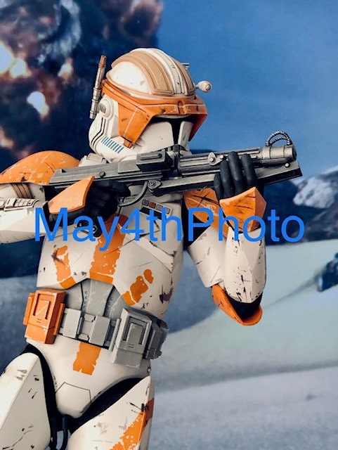 Commander Cody and Captain Rex Photograph of Sixth Scale Action Figures ...