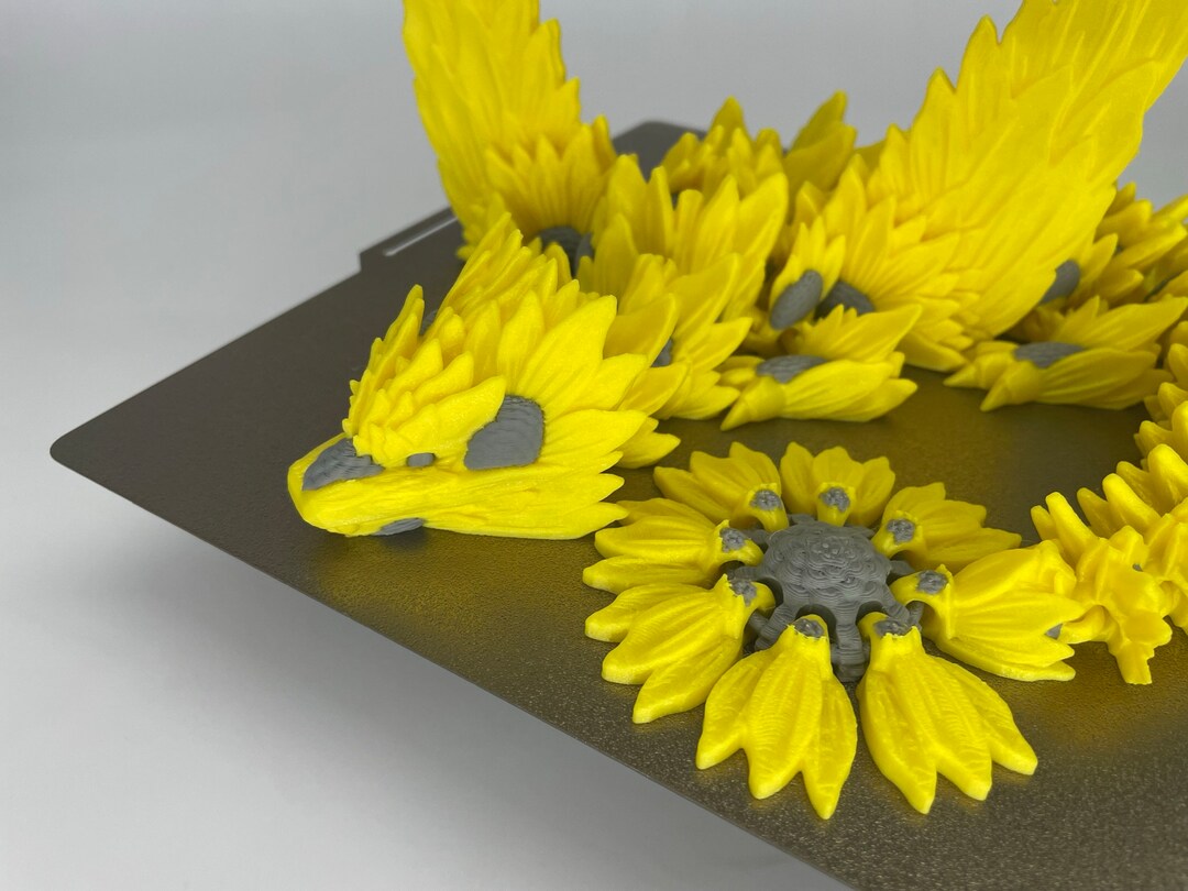 Adult Winged Sunflower Dragon - Etsy