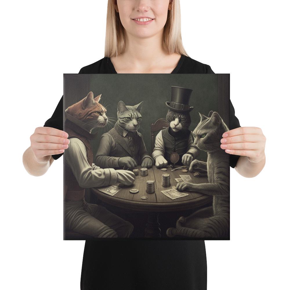 Cats Playing Poker - Etsy