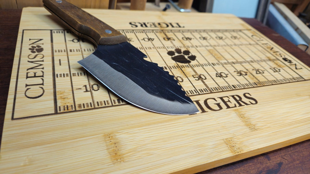 Clemson Football Cutting Board - Etsy