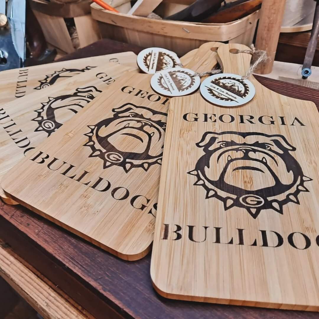 University of Georgia Cutting Board - Etsy