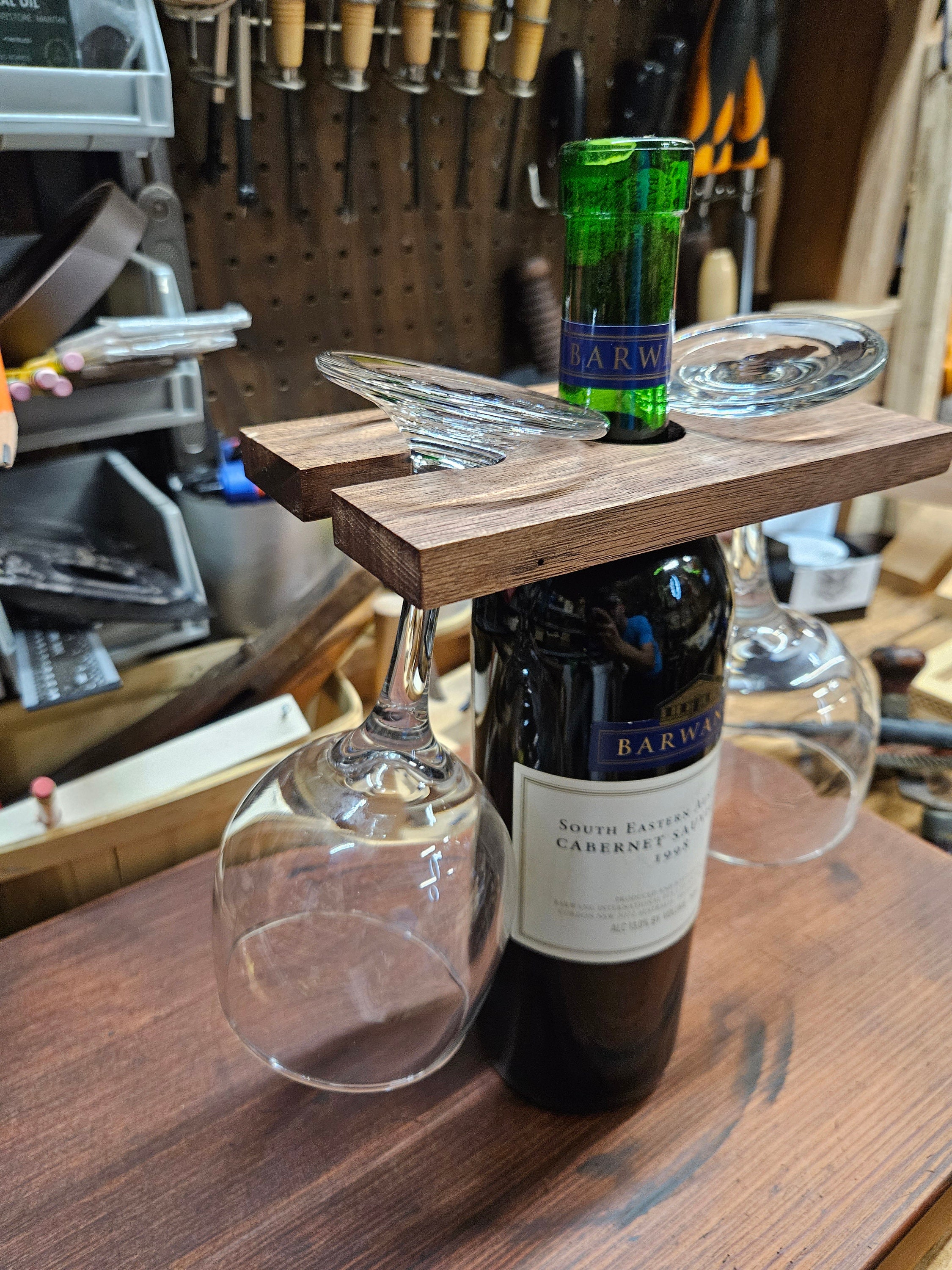 Wine Glass Caddy - Etsy